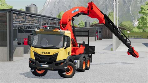 Iveco X Way Met Effer Kraan V2 0 0 0 Fs25 Mod Fs22 Mod