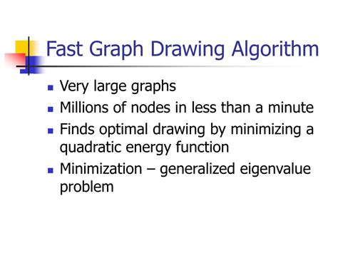 Ppt Acea Fast Multiscale Eigenvectors Computation For Drawing Huge