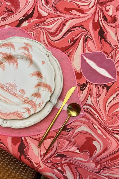 Valentines Day Tablescape The Stripe