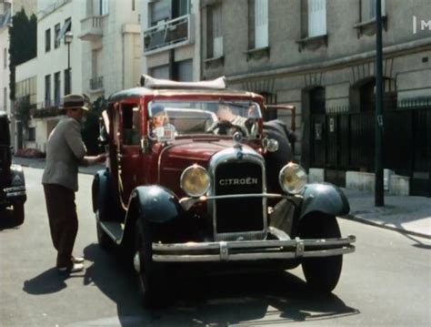 IMCDb org 1931 Citroën C4 F Large Taxi Decapotable in Le Retour d