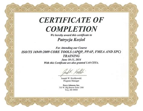 Core Tools Cert