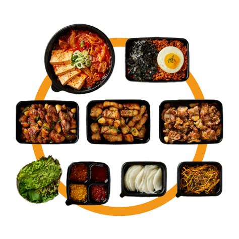 푸줏간고기도시락