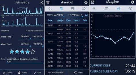 8 Best Android Sleep Tracker App List For 2018 Great Nap Every Night