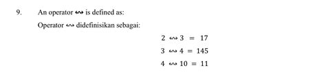 An Operator ﻿is Defined Asoperator ⇝