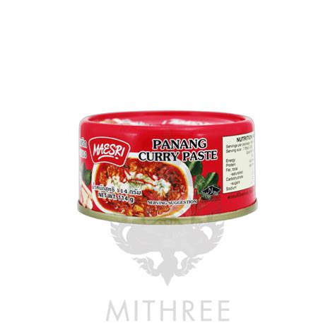 Maesri Panang Curry Paste 114g 48 Mithree