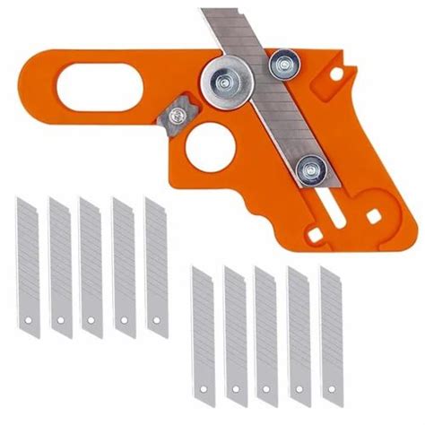 Woodworking Edge Trimmer Edge Cutter Tool With 10pcs Blades