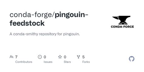 Github Conda Forgepingouin Feedstock A Conda Smithy Repository For