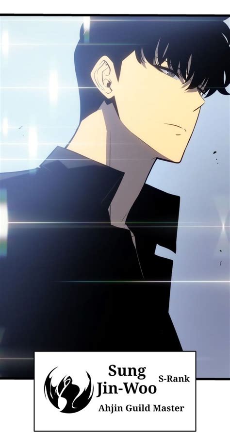 Ahjin Guild Master Sung Jin Woo Anime Guys Handsome Anime Guys