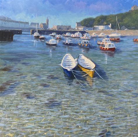 Steve Sherris Porthleven Moorings Customs House Gallery Porthleven
