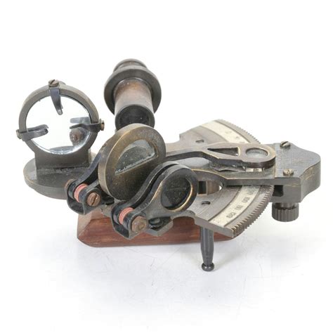 Kelvin And Hughes 1917 Brass Nautical Sextant Replica Ebth