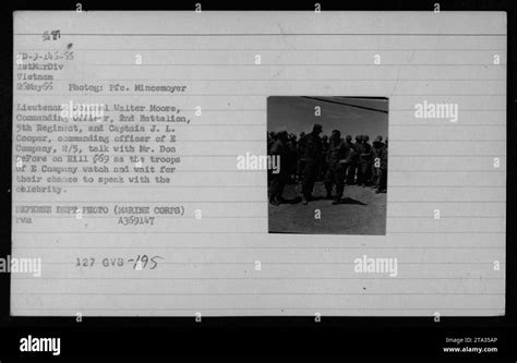 Lieutenant Colonel Walter Moore Banque De Photographies Et Dimages à