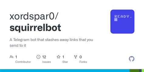 Github Xordspar0 Squirrelbot A Telegram Bot That Stashes Away Links