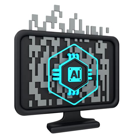 3d Minimal Artificial Intelligence Concept Artificial Intelligence Computer Ai Chip With