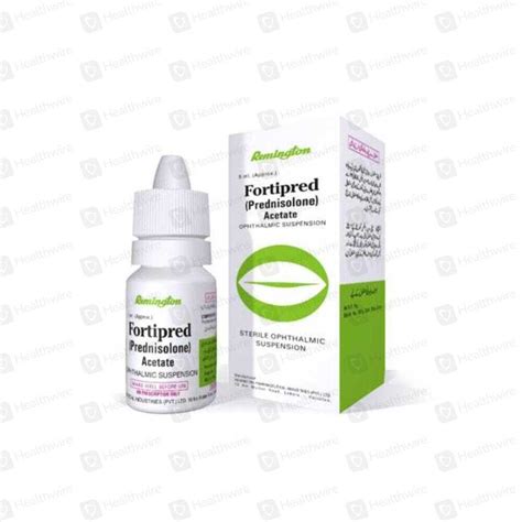 Fortipred 1 5ml Eye Drops Price In Pakistan Uses Dosage Side Effects