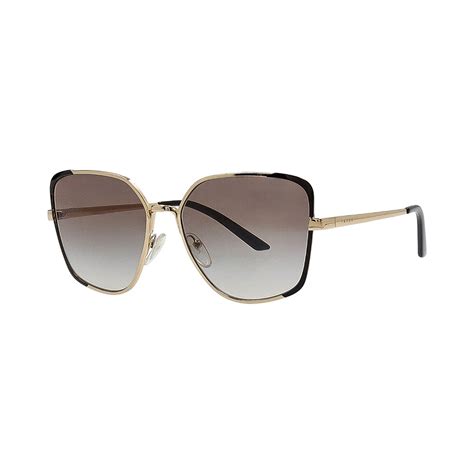 Prada Sunglasses Spr60x Black Gold Tone Luxity