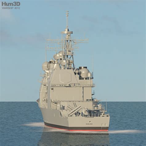Ticonderoga Class Cruiser 3d Model Ship On Hum3d