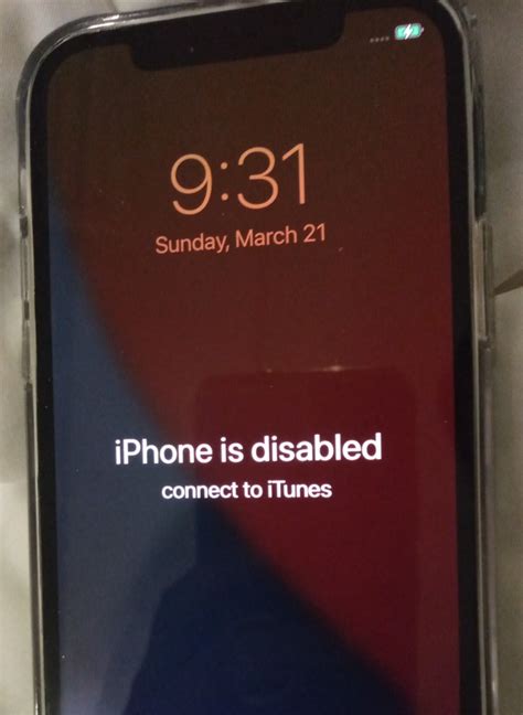 Ways To Fix IPhone Is Disabled Connect To ITunes Error Saint