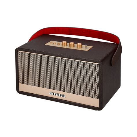 Mi X180 Retro Heritage Ii Bluetooth Speaker ลำโพงบลูทูธพกพา Bass Aiwa Thailand