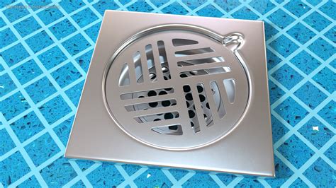 Shower Drains Collection 3d Model 34 3ds Fbx Obj Ma Max C4d