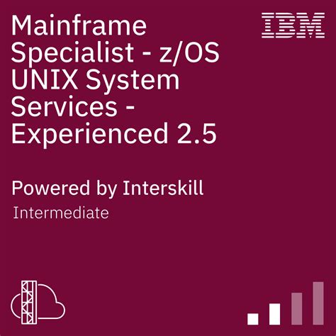 Interskill Mainframe Specialist Z Os Unix System Services