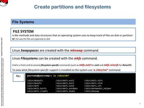 41 Create Partitions And Filesystems Ppt