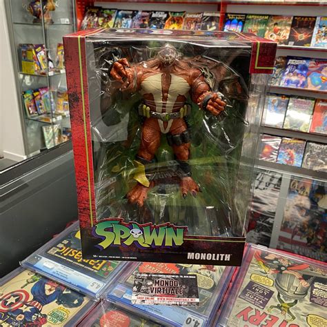 Monolith Spawn Action Figures Mcfarlane Toys Mega Fig Mondo