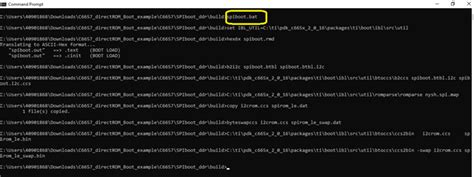 Faq Tms320c6657 How To Run The Direct Spi Boot Example On Ti C6657