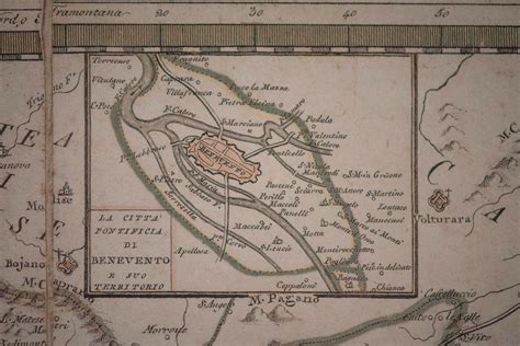 Giovanni Maria Cassini Antique Map Of Rome 1790 Framed And Etsy