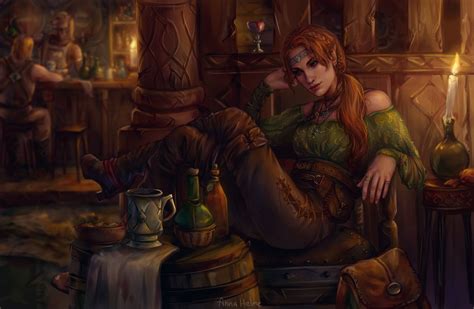 Tes Tavern Anna Helme On Artstation At Artworkqgwap Character