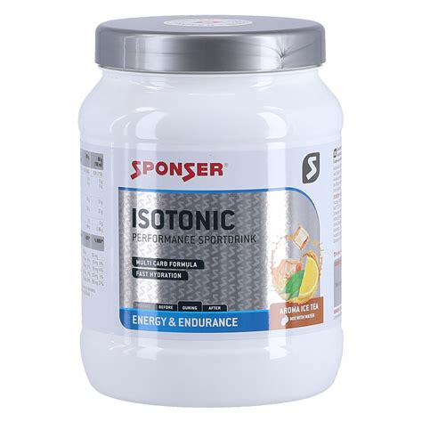 Sponser Energy Isotonic Sportdrink (isotonischer Durstlöscher mit ...