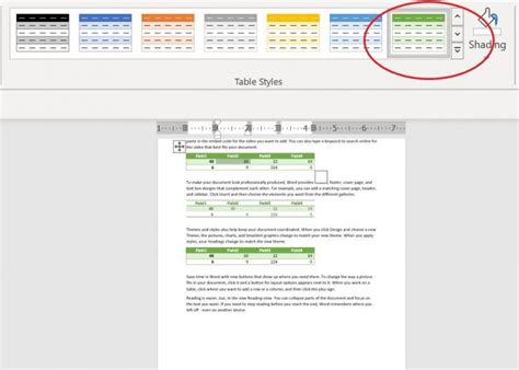 how to use a style or vba to assign just the look you want for all