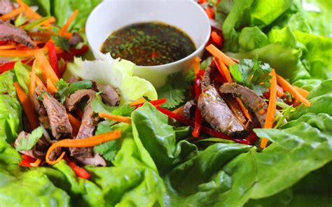 Thai Beef Lettuce Wraps Inspired Cuisine