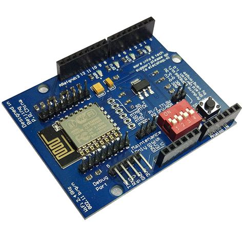 Merssavo Esp 12E Esp8266 Uart Wifi Sem Fio Escudo Ttl Converter Para