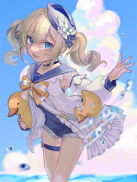 Barbara Pegg Genshin Impact Image By Raku Pixiv Zerochan Anime Image Board