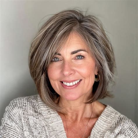 35 Layered Bob Haircuts For Women Over 50 That Will Have You Serving Looks
