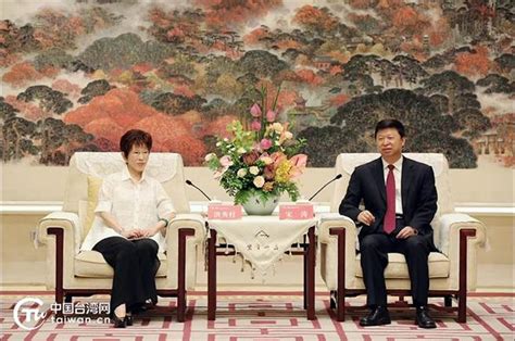 出席南京兩岸交流活動 宋濤會見洪秀柱 兩岸 中時
