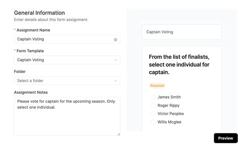 Assign Forms
