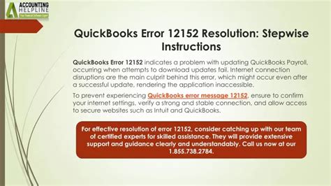 Ppt Quickbooks Error Fix Expert Tips And Tricks Powerpoint Presentation Id