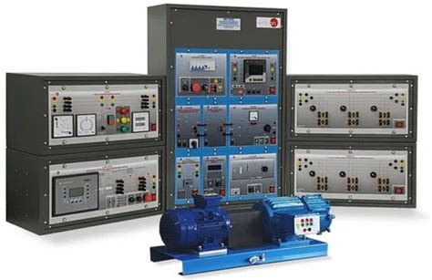 Lcd Synchronization Of 2 Three Phase Alternator Motor Trainer At Rs