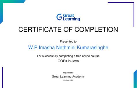 Imasha Kumarasinghe On Linkedin Greatlearningacademy Greatlearning Glacertificate