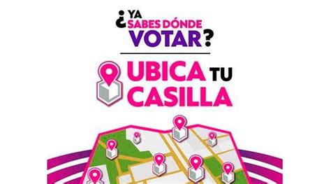 ¿no Sabes En Dónde Te Toca Votar Ubica Tu Casilla Rápidamente Okey