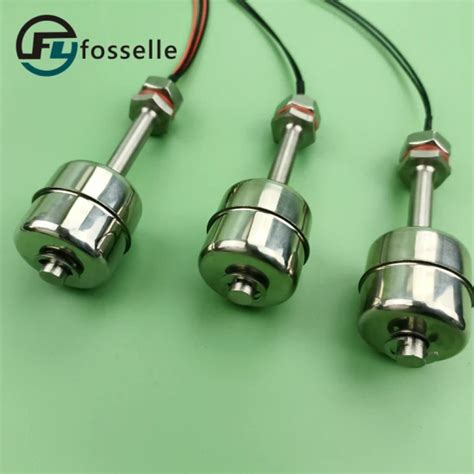 high temperature 304 316 stainless steel float switch automatic water level alarm float level