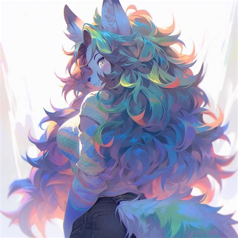 Furry Waifu 21 By Coloring Collective On Deviantart