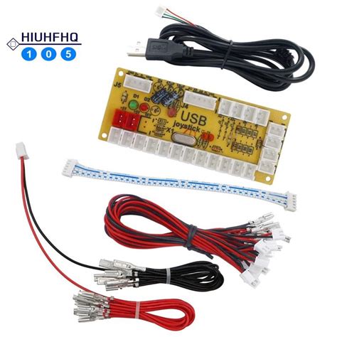 5v Led Zero Delay Board Arcade Game Usb Encoder To Pc For Raspberry Pi Joystick Control Push