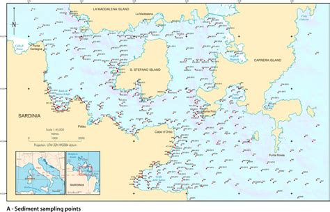 Figure A2 Location Maps Of A Sediment Sampling Points 145000