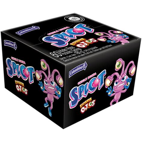 Chicle Splot Espanta Ojos X 60 Unid Multidulces