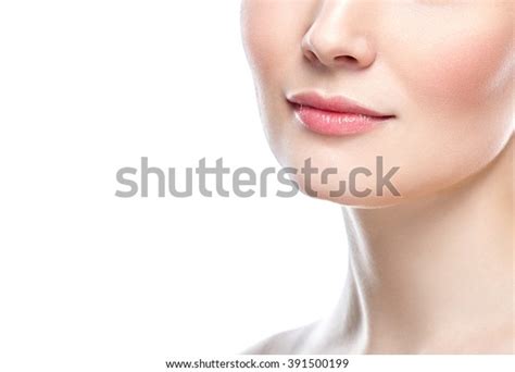 Perfect Lipsneck Chin Cheeks Sexy Girl Stock Photo Edit Now 391500199