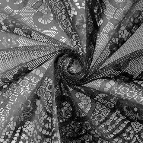 Premium Lace Table Runner 15x117 Black Efavormart