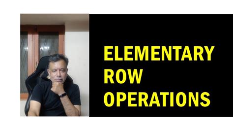 5 Matrix Inverse Using Row Elementary Operations English