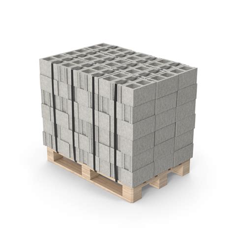 Cinder Blocks Stack On Pallet Png Images And Psds For Download